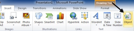 Insert A PDF Into PowerPoint