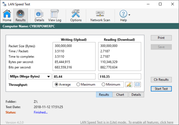 Understanding LAN Network Data Transfer Speeds