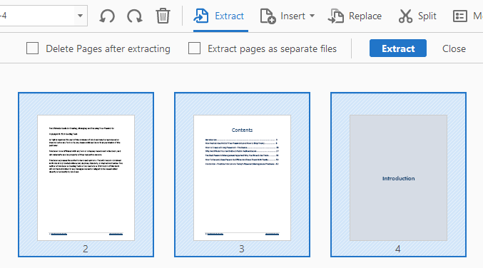 How To Move And Extract PDF Pages