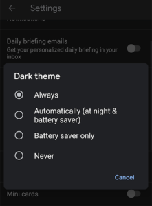 How To Enable Dark Mode In 14 Google Smartphone Apps