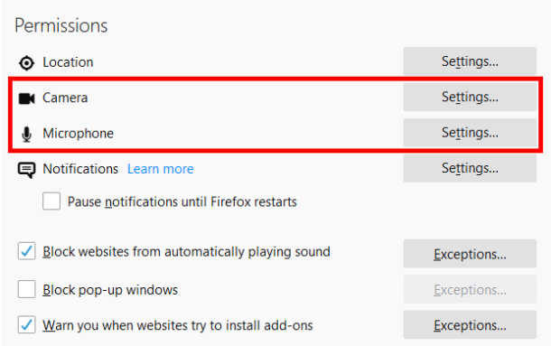 How to Block Camera and Mic Access in Every Major Browser