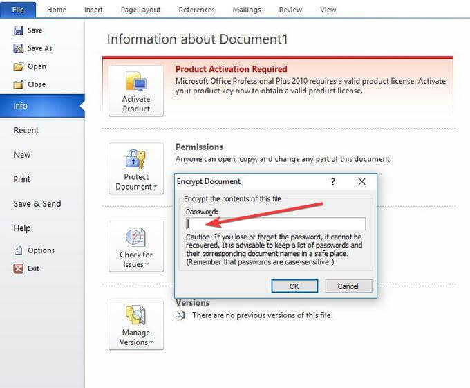 How To Password Protect Word Pdf Documents Online tech tips