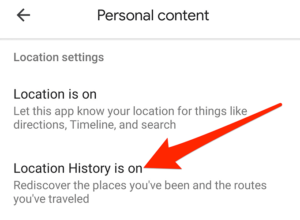 How to View Google Maps Location History