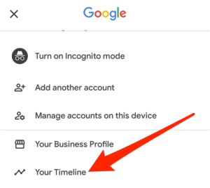 How to View Google Maps Location History