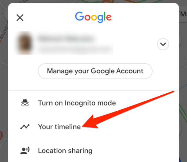 How to View Google Maps Location History