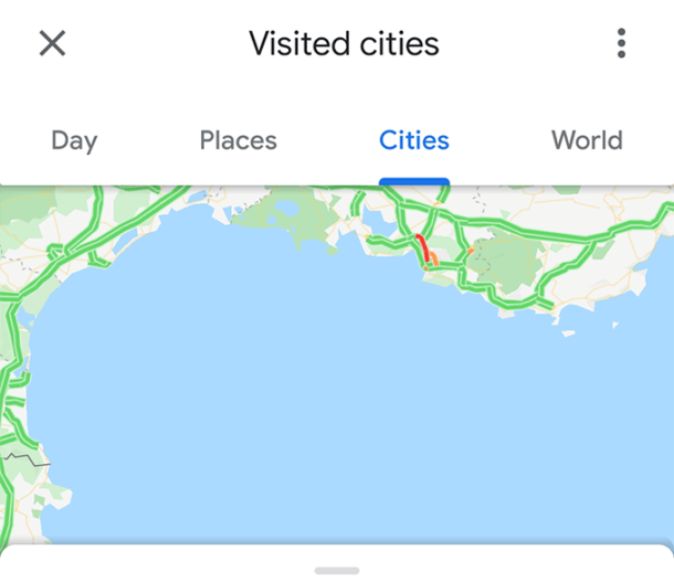 How to View Google Maps Location History