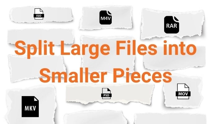 How To Split A Large File Into Multiple Smaller Pieces | cybertips How To Split A Large File Into Multiple Smaller Pieces | cybertips