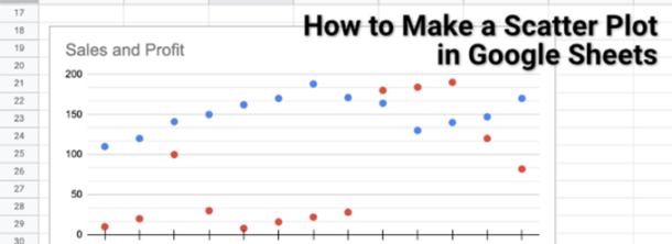 How To Make A Scatter Plot In Google Sheets