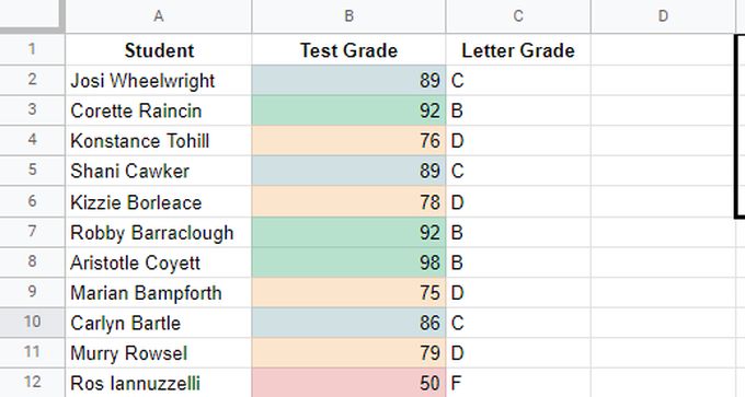 How To Sort Or Filter By Color In Google Sheets