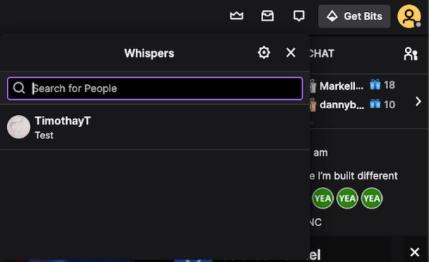 How to Whisper on Twitch