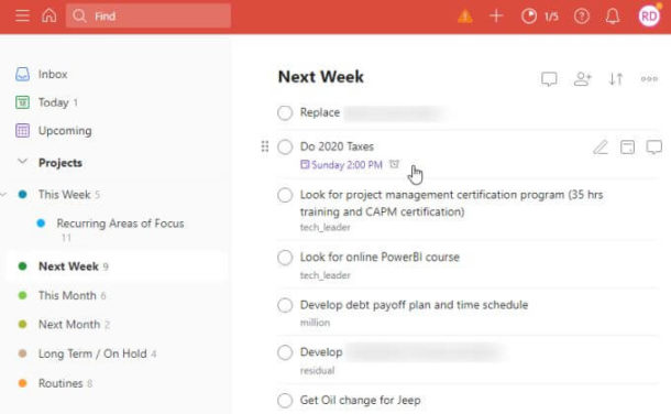 Todoist GTD Tips to Boost Your Productivity