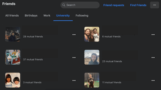 How to Search Facebook Friends by Location, Job, or School