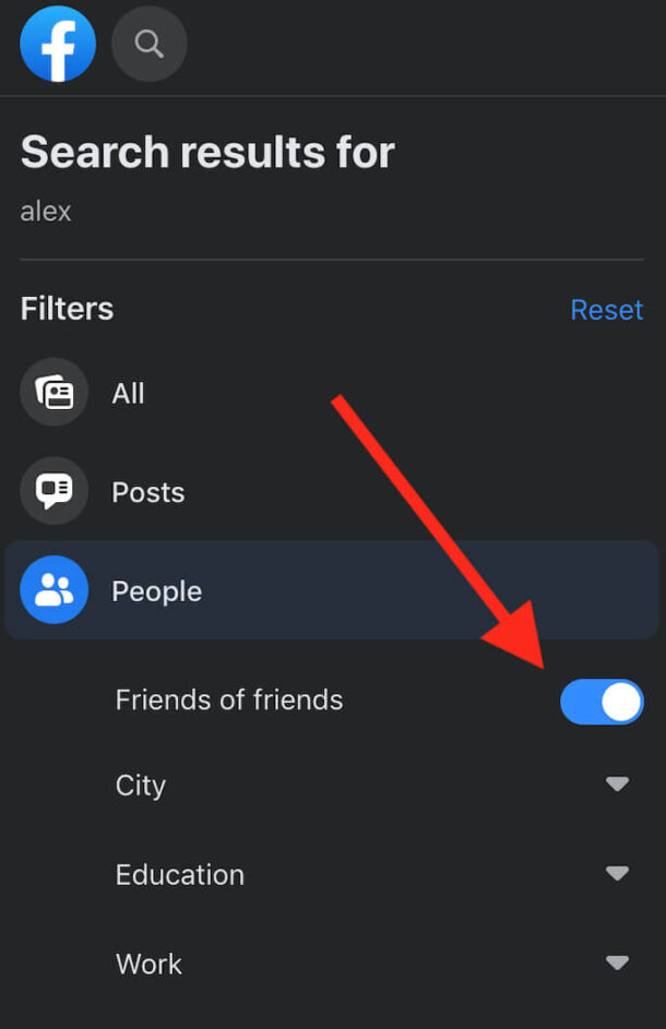 How to Search Facebook Friends by Location, Job, or School