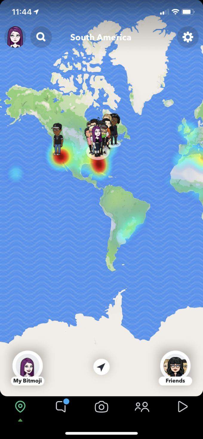 Ur it Hodiny Centrum M sta Snapchat Friends Map Soudr n P ebrodit Hlad