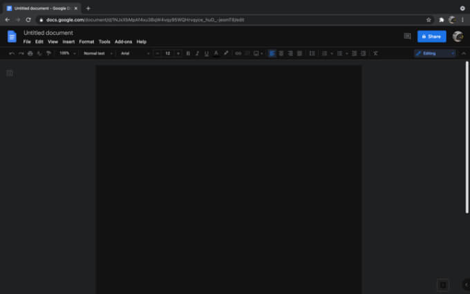 How To Use Google Docs In Dark Mode