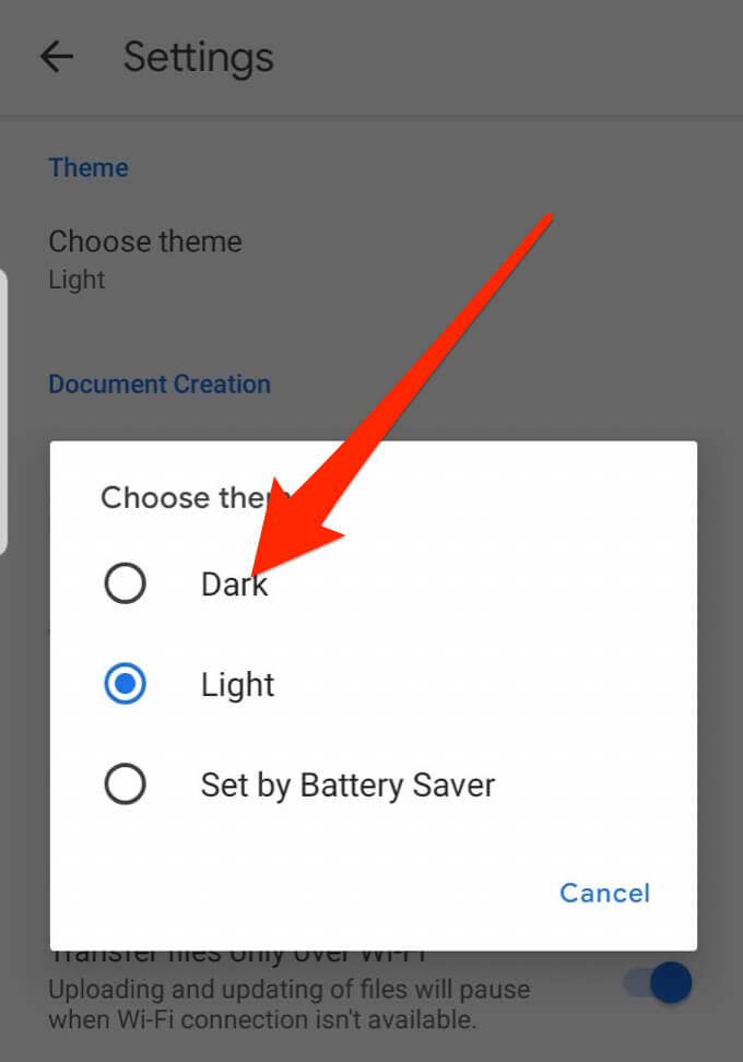 How To Use Google Docs In Dark Mode