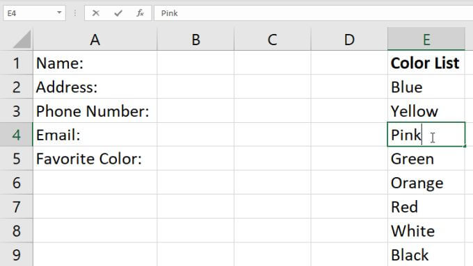 2 Ways To Create A Drop Down List In Excel LogintoTech