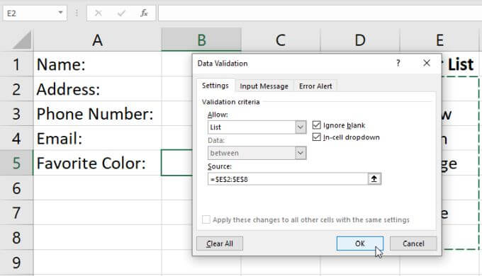 2 Ways To Create A Drop Down List In Excel LogintoTech