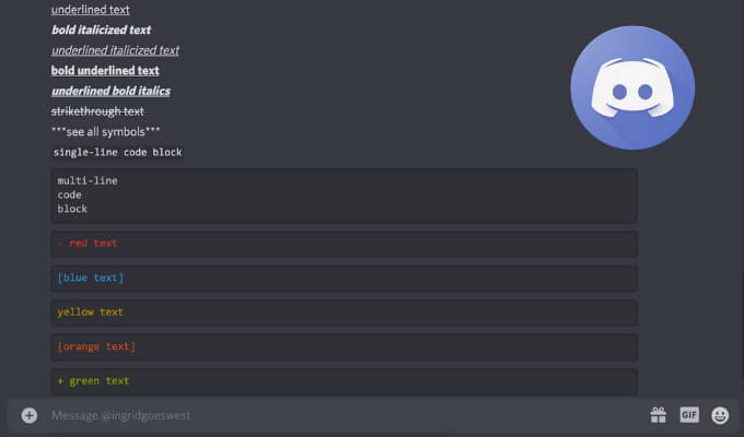 How To Format Text In Discord Font Bold Italicize Strikethrough And 
