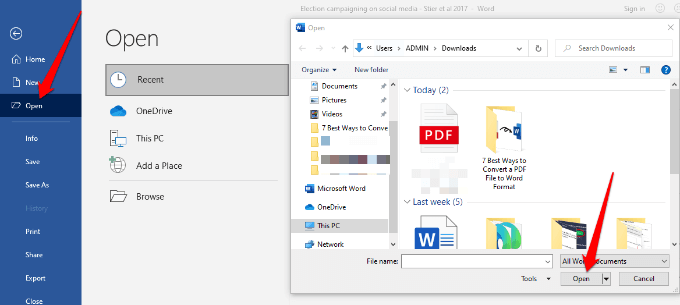 7 Best Ways To Convert A PDF File To Word Format