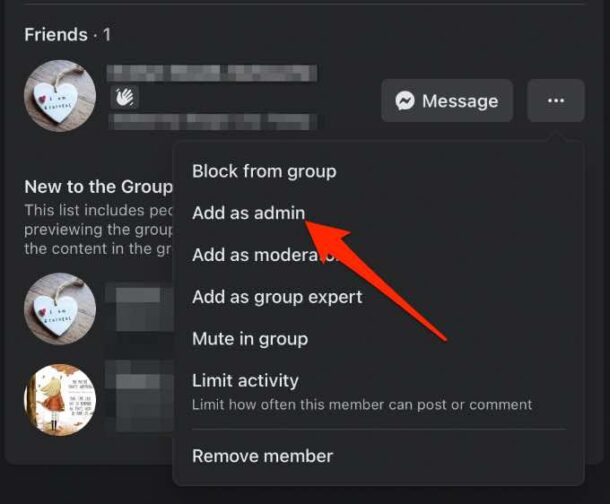How to Add or Remove an Admin from a Facebook Group