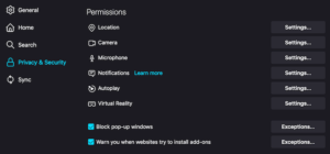 How to Temporarily Enable Pop-ups In Your Web Browser