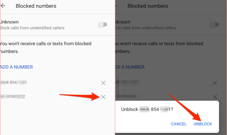 How to Unblock a Number on iPhone and Android