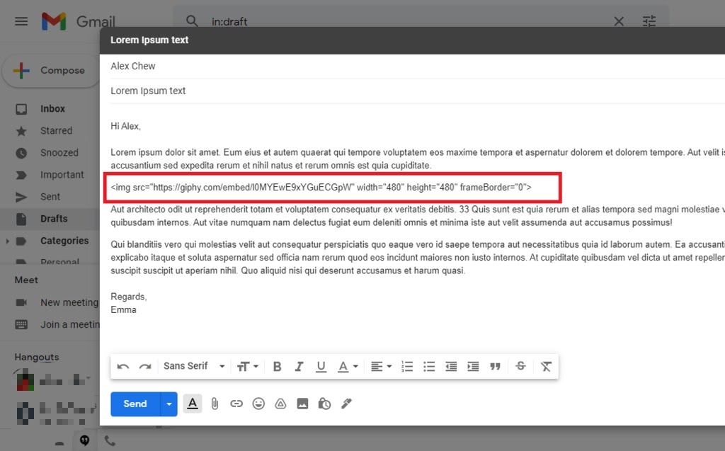 The Best Way To Add A GIF To Your Emails