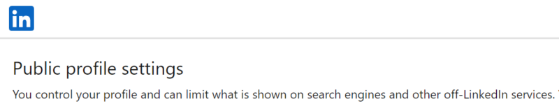 How to View Your LinkedIn Profile as Public