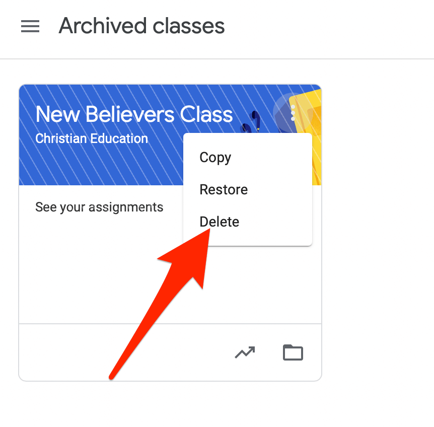 How To Archive Or Delete A Google Classroom Online tech tips