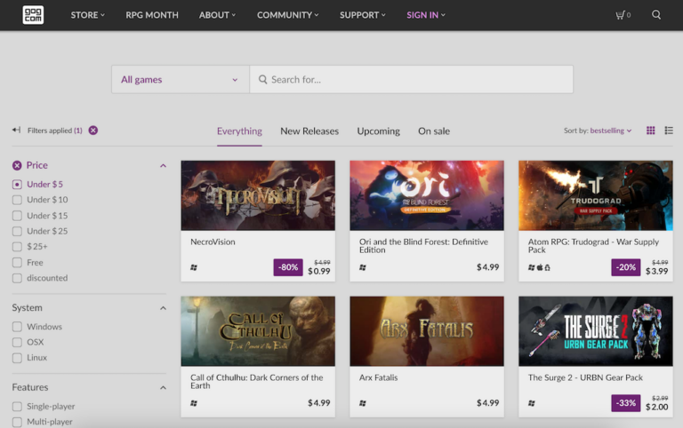 GOG vs Steam: What Are the Differences?