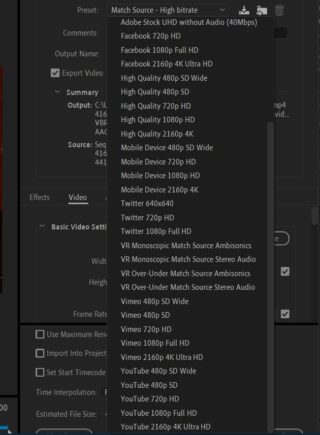 How To Export Adobe Premiere Pro Projects to MP4
