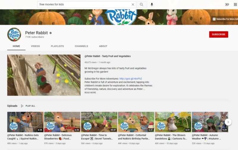 12 Places for the Best Free Movies on YouTube for Kids