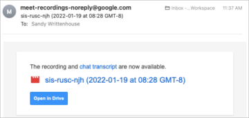 How to Record a Google Meet