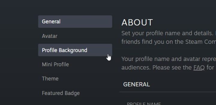 How to Change Your Profile Background on Steam