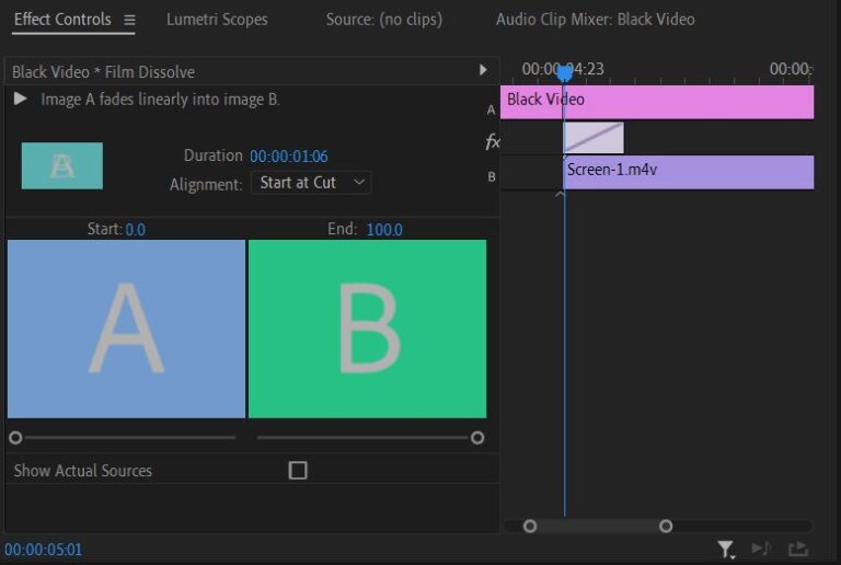 How to Make a Fade In or Out Animation in Adobe Premiere Pro
