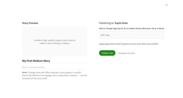 How to Get Started Writing on Medium