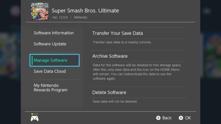 How to Delete Game Save Data on Nintendo Switch