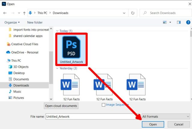 How to Transfer Art in Procreate to Photoshop with Layers