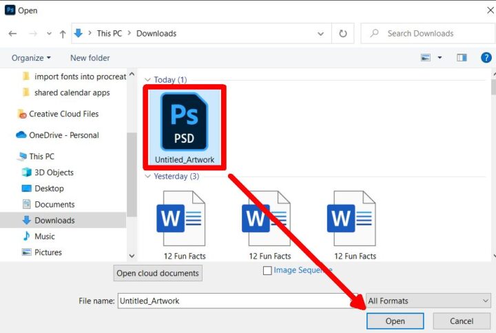 How to Transfer Art in Procreate to Photoshop with Layers