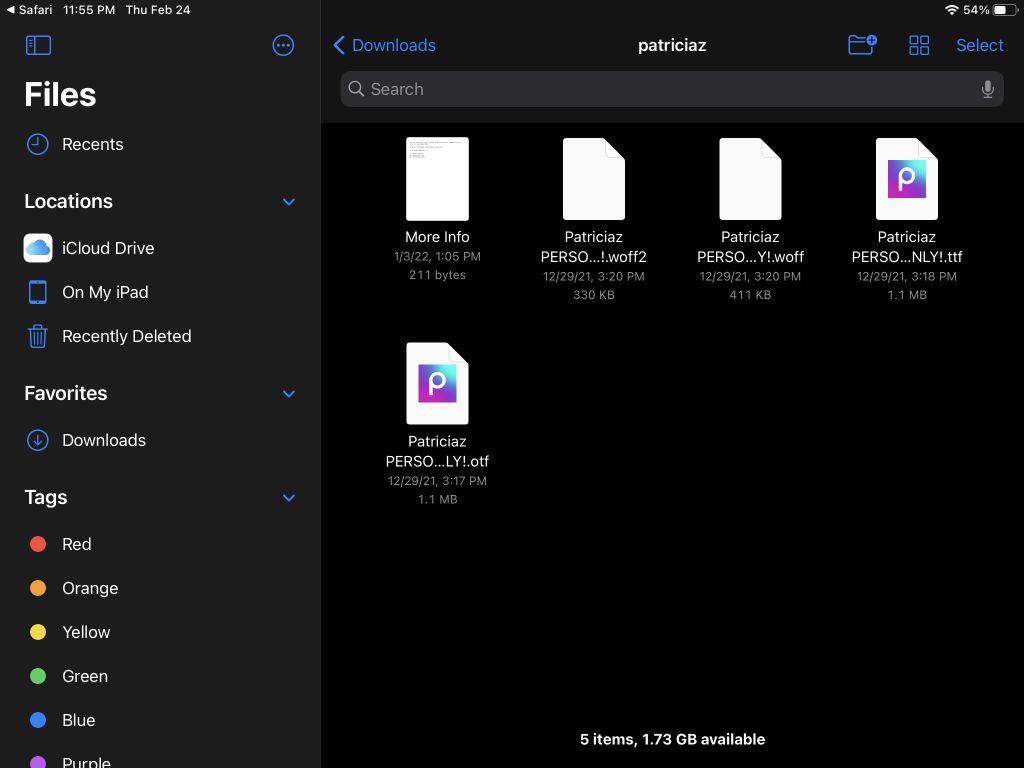How To Import Fonts Into Procreate