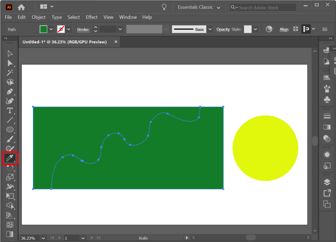 How to Cut Out a Shape in Illustrator