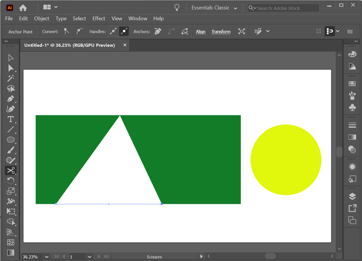 How To Cut Out A Shape In Illustrator