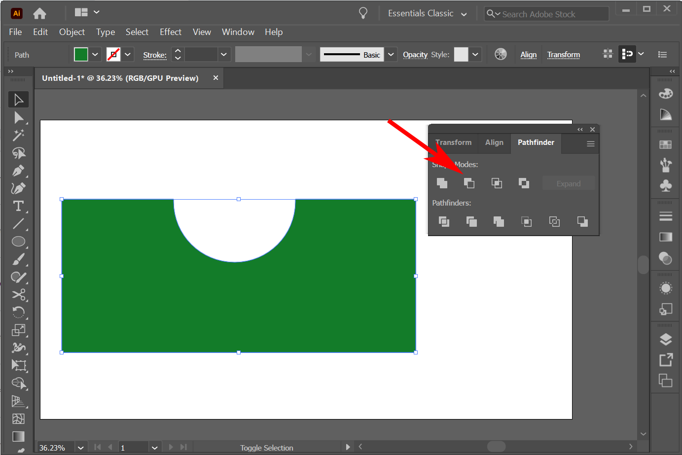 How To Cut Out A Shape In Illustrator