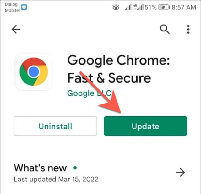 How to Update Your Web Browser on Android