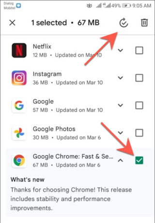 How to Update Your Web Browser on Android