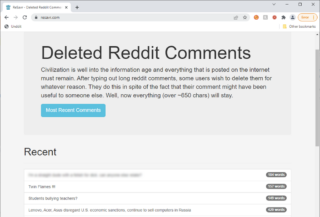 How to View Deleted Reddit Posts