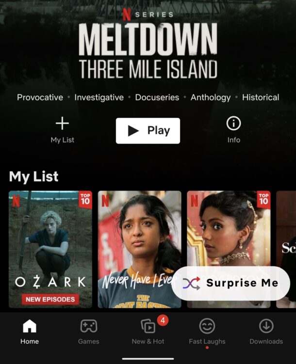 How to Use Netflix’s Play Something Shuffle Feature