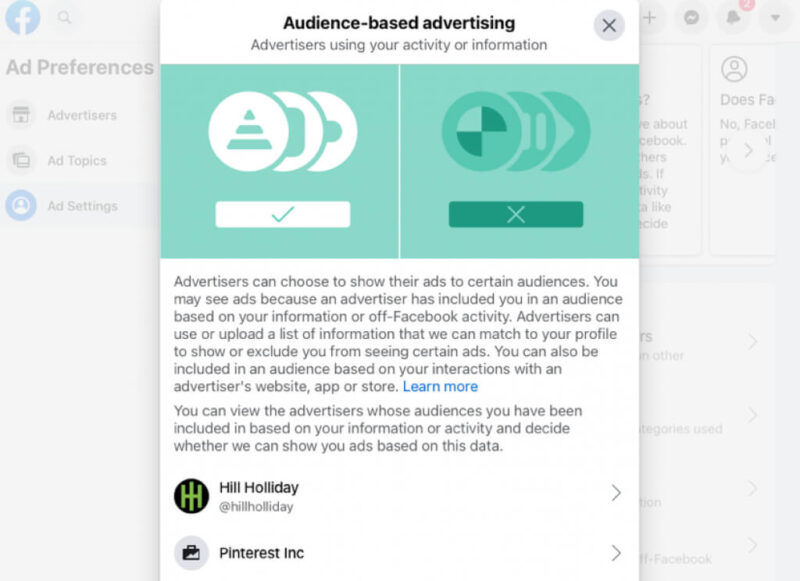 How to Change Your Facebook Ad Preferences