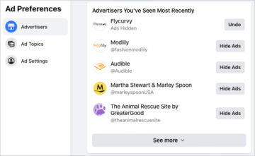 How to Change Your Facebook Ad Preferences